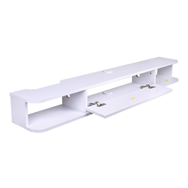 Rufus Floating TV Unit for TVs up to 60" - White | Floating TV Units ...