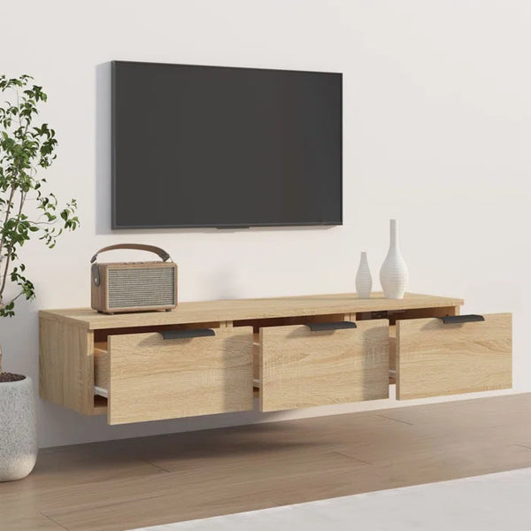 Remi Floating TV Unit for TVs up to 50" - Oak | Floating TV Units ...