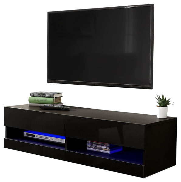 Korando Floating TV Unit - Black | Floating TV Units - Floating TV Units