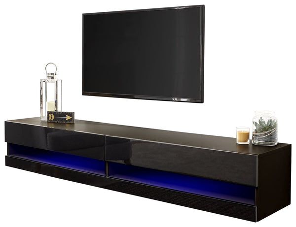 Kane Floating TV Unit - Black| Floating TV Units - Floating TV Units