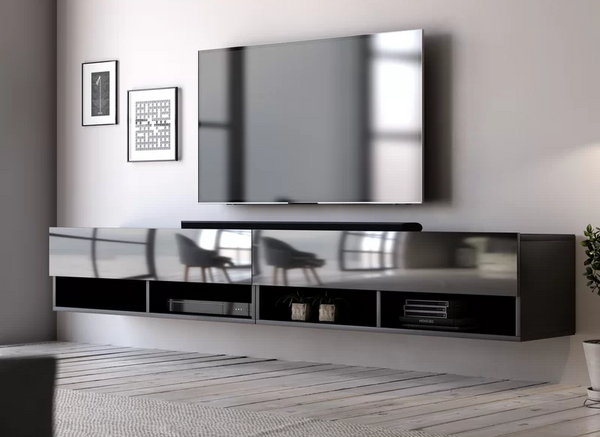 Darcy Floating TV Unit - Black | Floating TV Units - Floating TV Units
