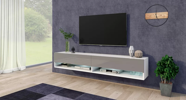 Marco Floating TV Unit - Grey | Floating TV Units - Floating TV Units