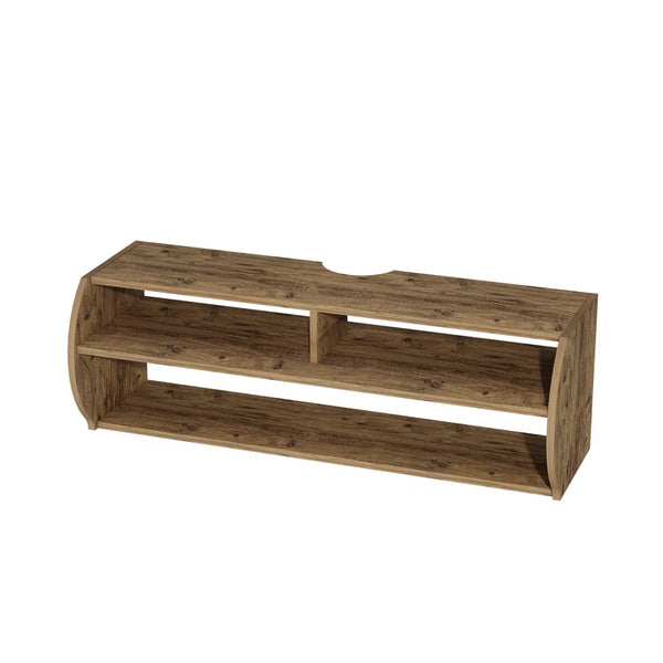 Moyer Floating TV Unit for TVs up to 50" - Atlantic Pine| Floating TV ...